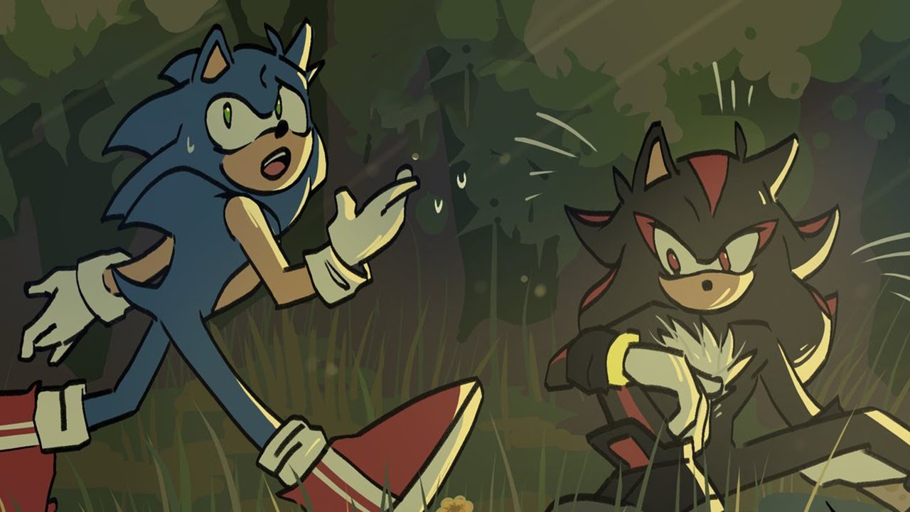 Sonadow - Forest Encounters | Sonic Comic Dub | Sky Comic