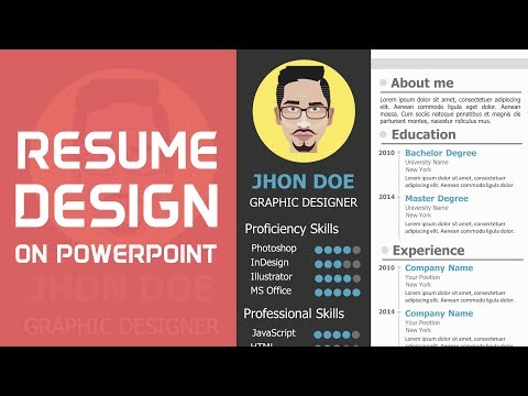 How to Make a CV on PowerPoint