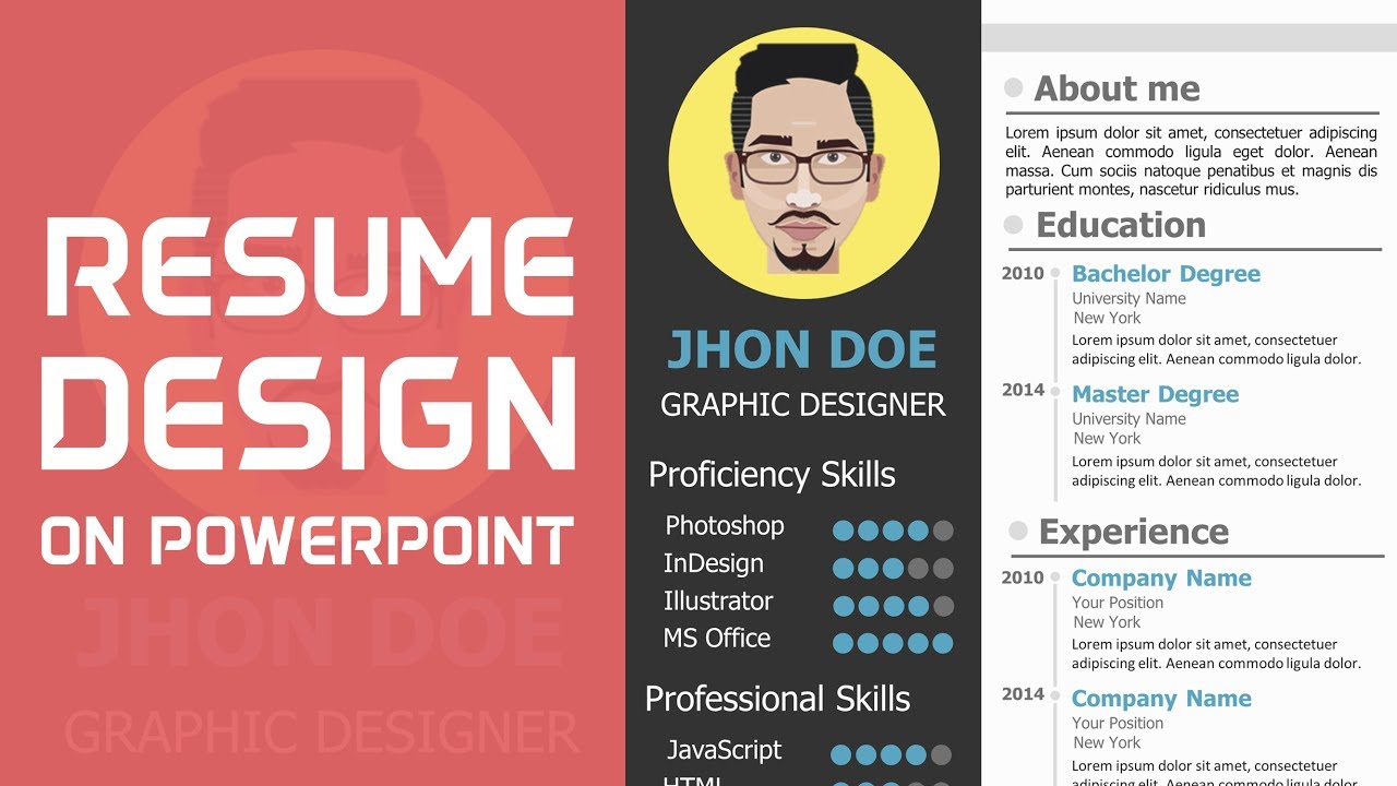 How to Make a CV on PowerPoint