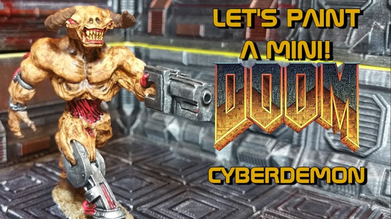 Let's Paint a Mini: Doom Cyberdemon