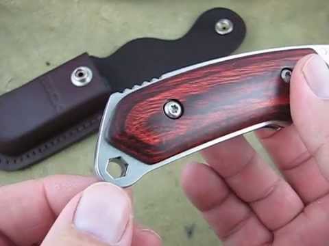 Buck Alpha Hunter S30V Steel 360 degree look