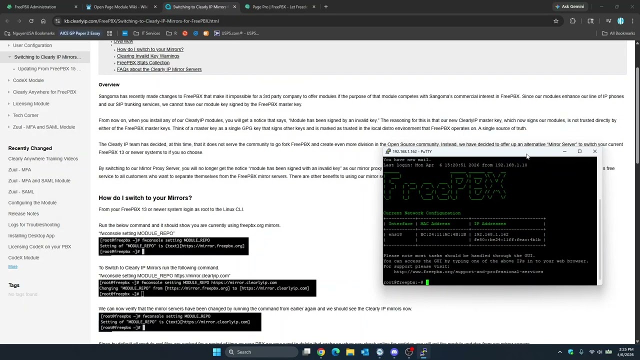 OpenPage Module for FreePBX 17: Installation and Configuration Walkthrough