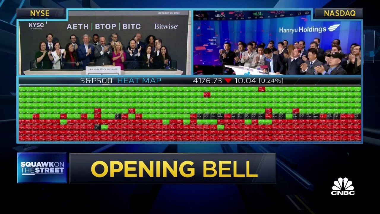 Opening Bell: October 26, 2023