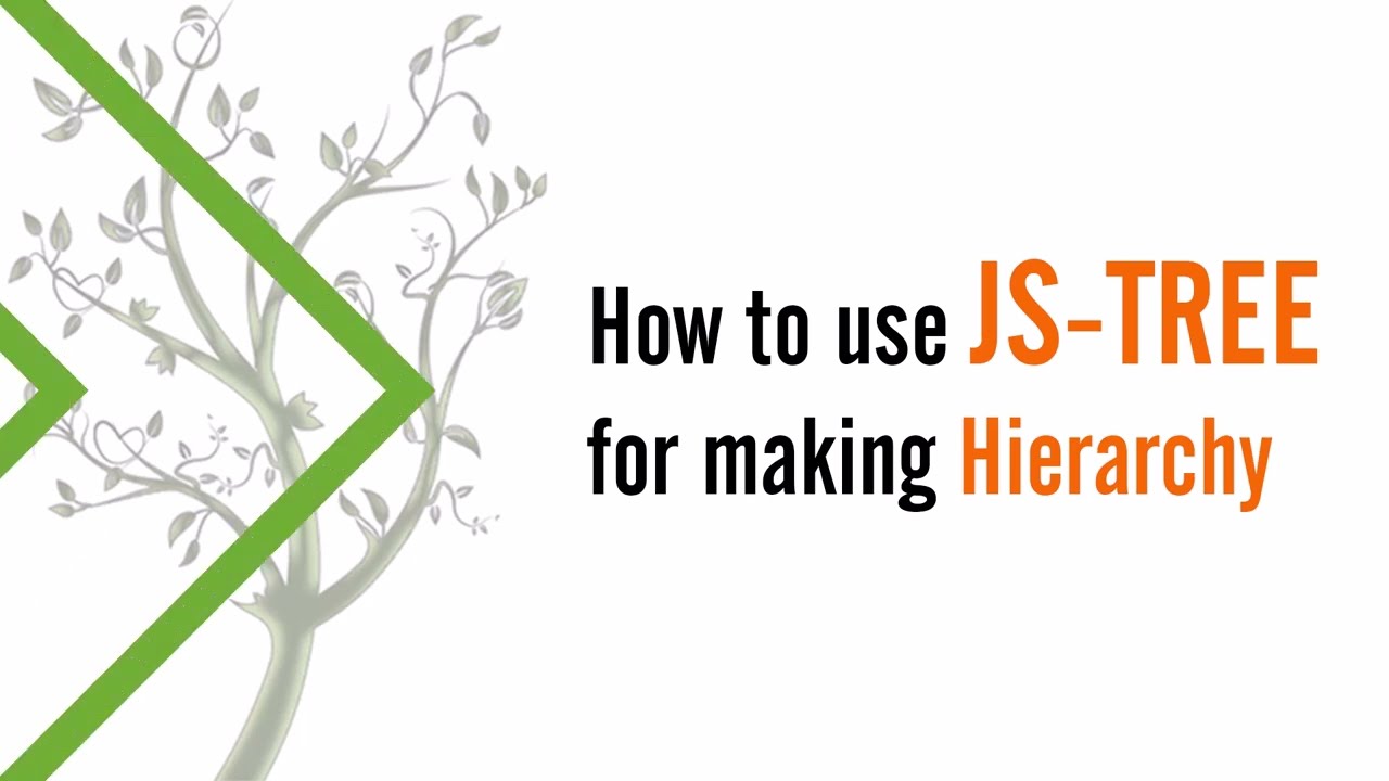 how to use js-tree for making hierarchy in asp.net