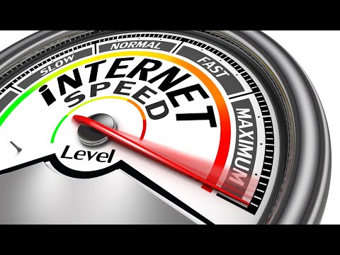 Internet speed and computer link speed differences