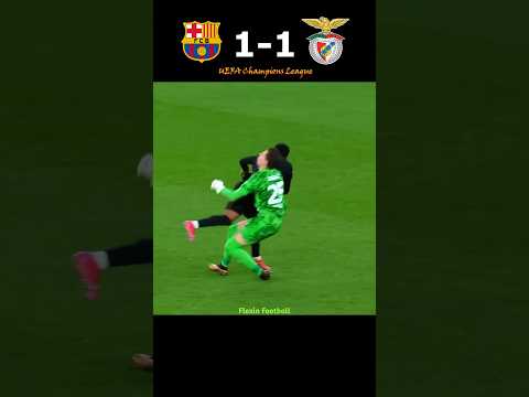 9-Goal Chaos! Barcelona vs Benfica 2025 | Champions League Highlights