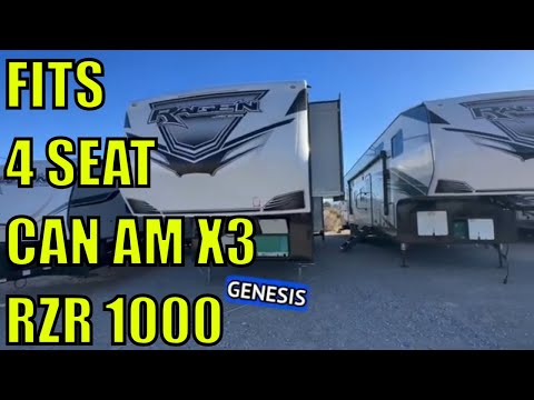 This 5th wheel Toyhauler feels BIGGER then 33 feet!