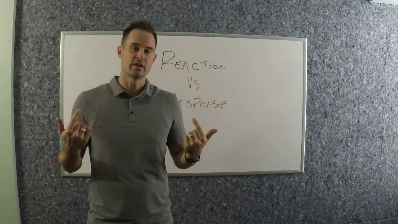 Educational Video | Reaction vs Response | Pacific Shores Recovery