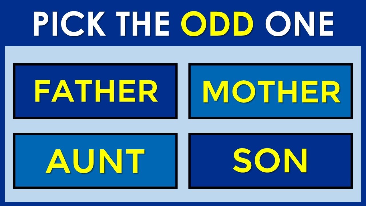 CAN YOU FIND THE ODD ONE OUT? 96% CANNOT! #challenge 19