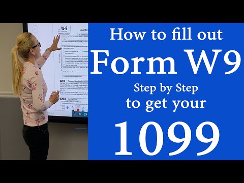 W9 Tax Form - How to fill out a Form W9, Tax Form W-9 and the 1099. Form W9 - W-9 Tax Form Explained