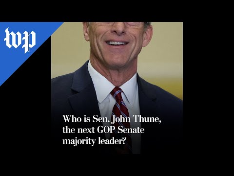Who is Sen. John Thune, the next GOP Senate majority leader?