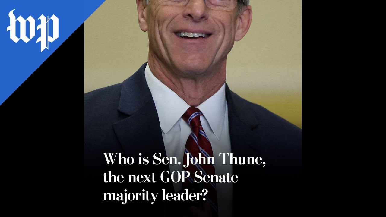 Who is Sen. John Thune, the next GOP Senate majority leader?