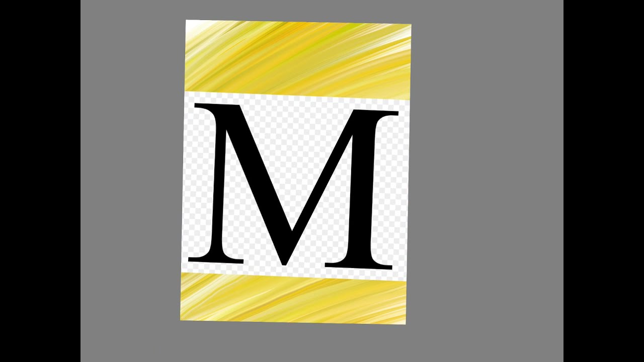 Wallpaper for the letter ‘M’