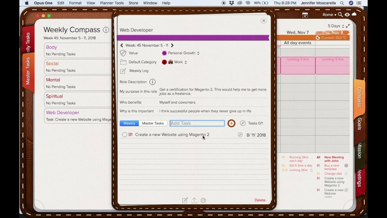 Add Role to Compass - Opus One