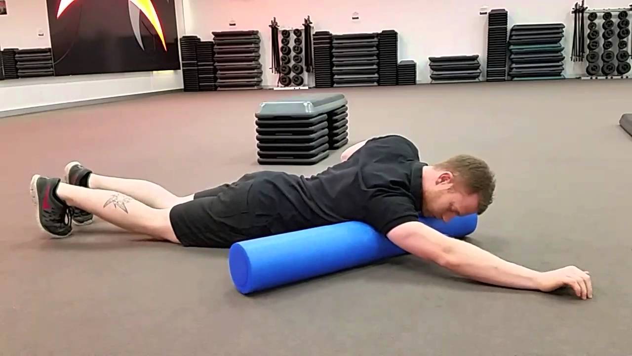 65. Pec. Major Foam Roller Work