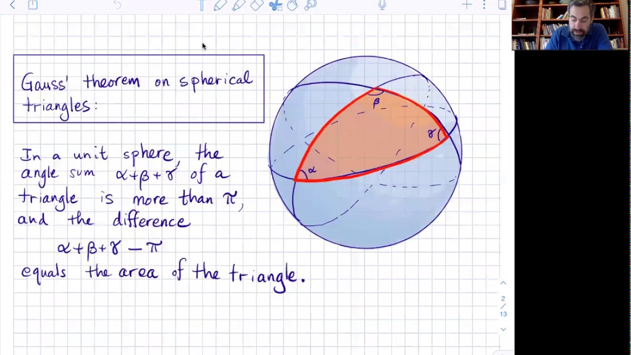 Math Mornings Online: Spherical Triangles