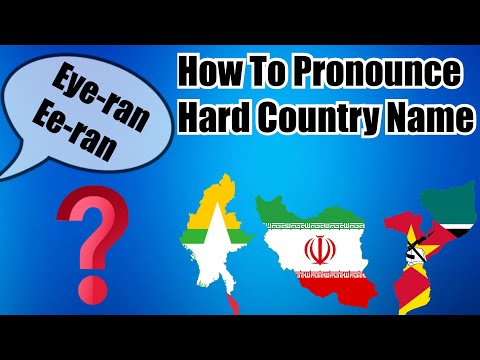 How to Pronounce Commonly Mispronounced Country Name