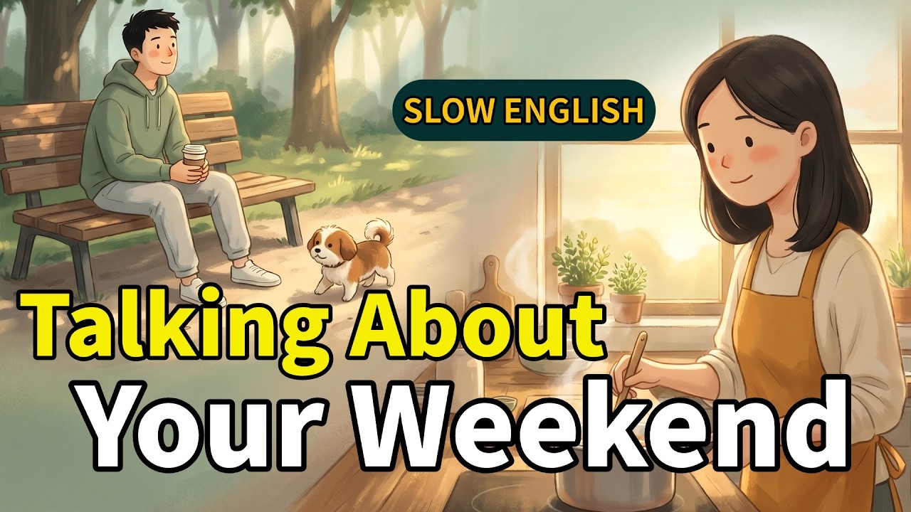 My Favorite Weekend Activity | Easy English Conversation for Beginners