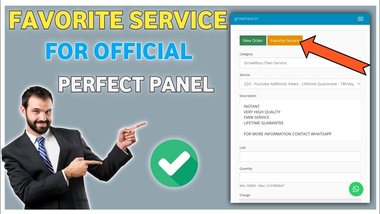 Favorite Service feature for official Perfect panel || Perfect Panel Features || AddONSUPPLY || #smm