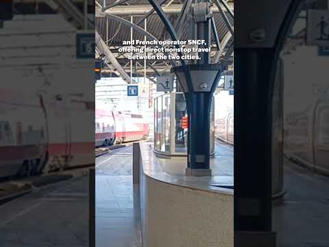 Direct ICE trains may soon run between Munich and Paris! #trains #germany #travel #deutschland #db