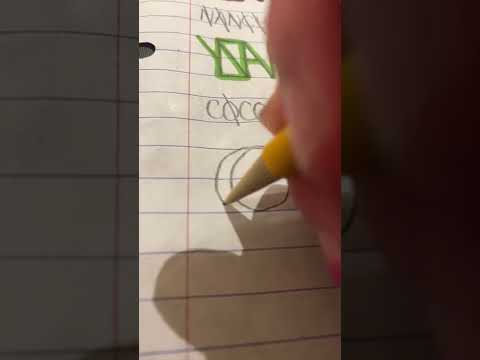 Making the Name “Coco” into a Logo!! #shorts #logodesign