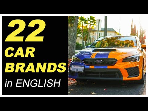22 Car Brands in English | How to Pronounce Car Brand Names | American English