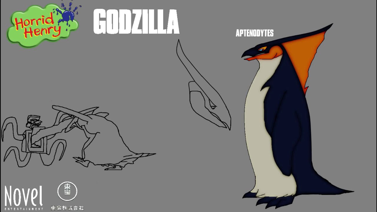 Aptenodytes (The Monster Pinguin) Sounds (Godzilla Horrid henry Style)