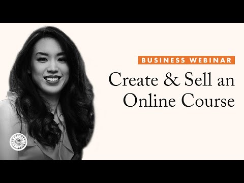 Create and Sell an Online Course
