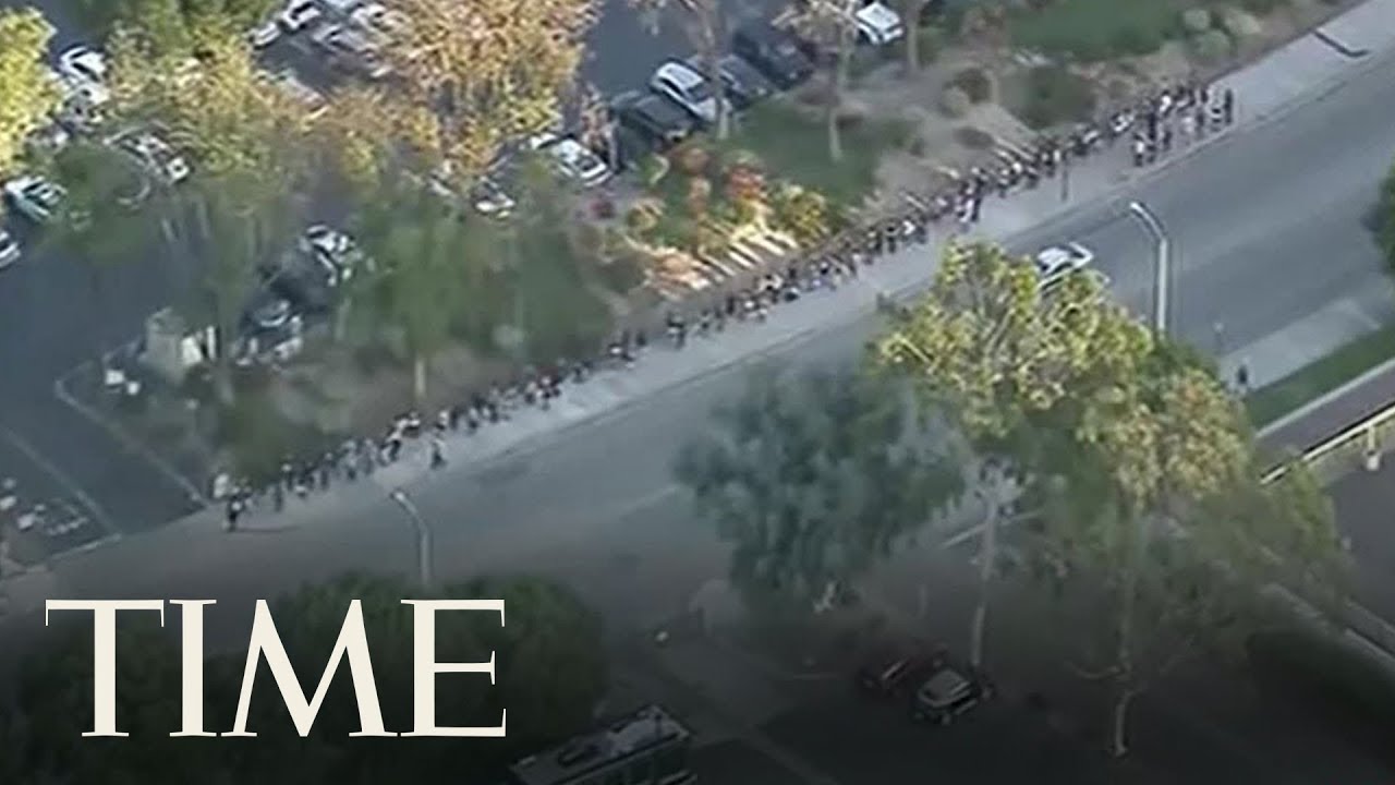 Long Lines At Polling Stations Around The Country For The 2018 Midterm Elections | TIME