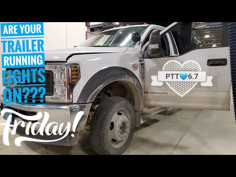 2019 F550 Trailer Running Lamps INOP