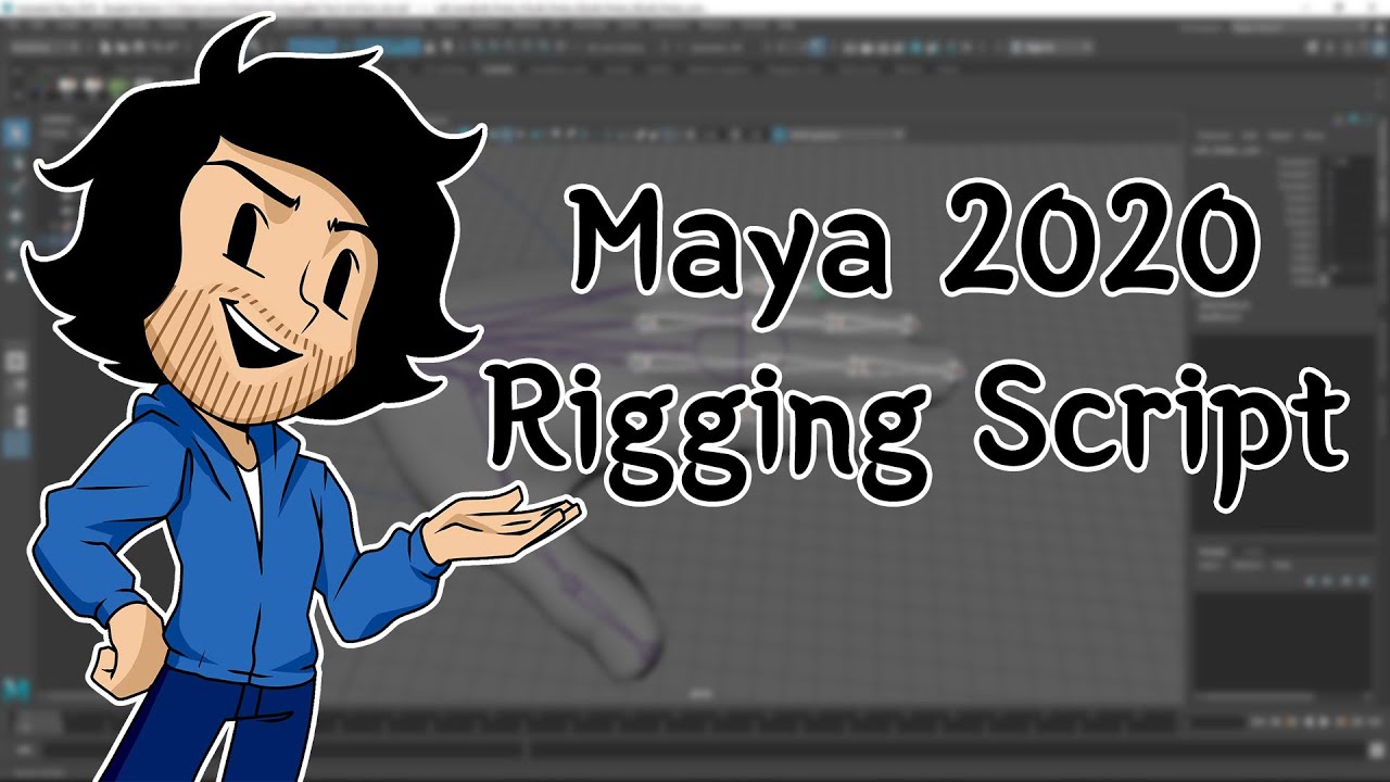 Maya 2020: Very Basic Rigging (Script that makes your life easier!)