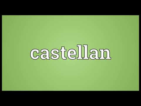 Castellan Meaning
