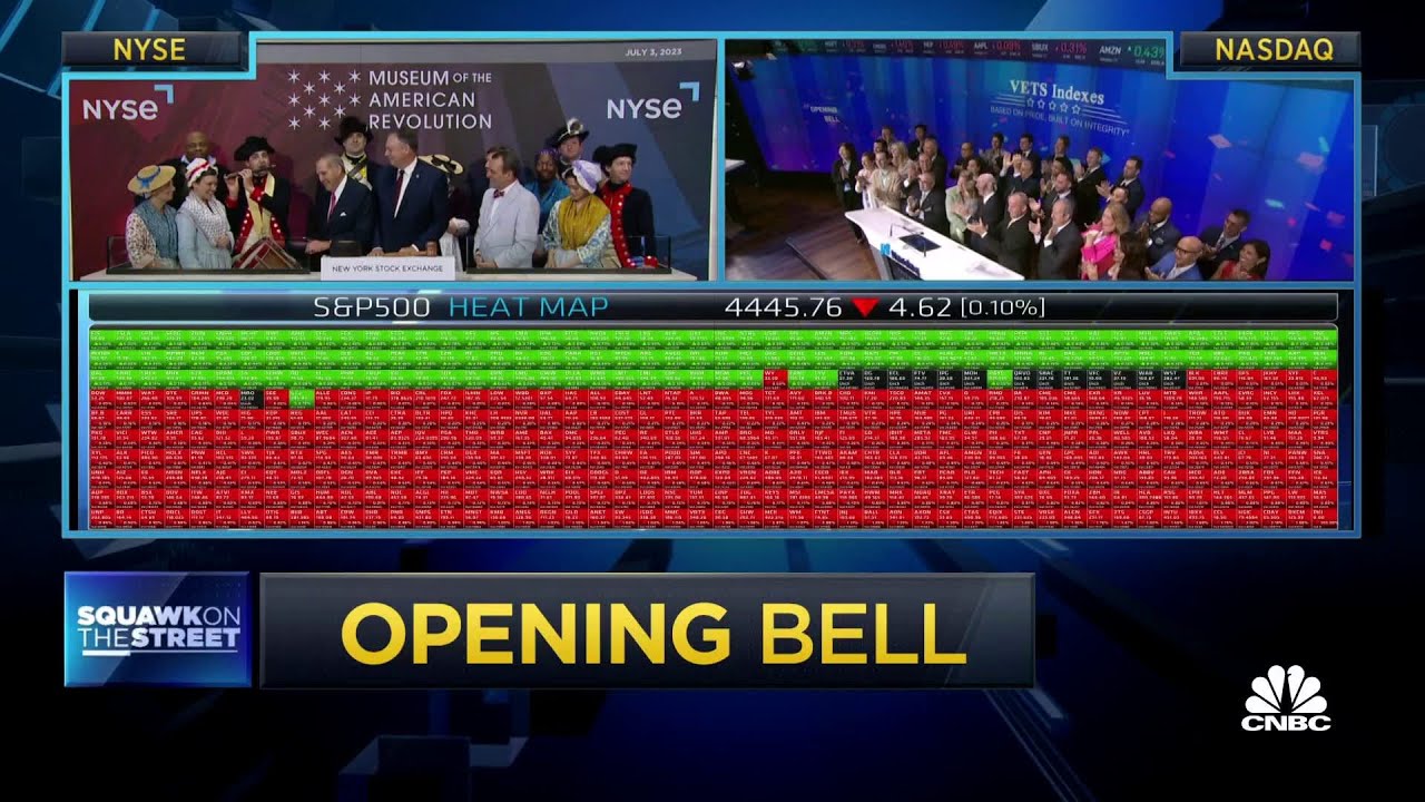 Opening Bell: July 3, 2023