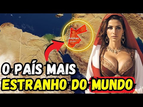 Assim é a Vida na JORDÂNIA | O País Mais ESTRANHO e INCRÍVEL do Mundo