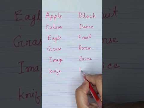 Get Idea of 5 Letter words A-L in just few seconds #englishwords #englishlearning