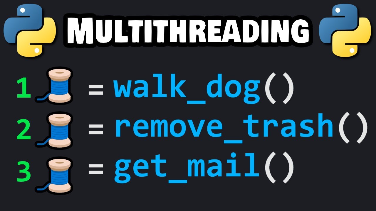 Learn Python multithreading in 8 minutes! 🧵