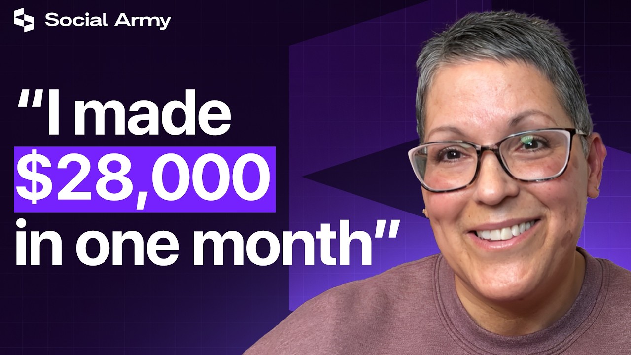 How She Made $80.000+ on TikTok as a Grandmother