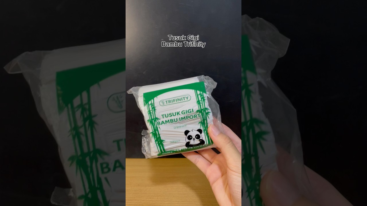Review Tusuk Gigi Bambu Trifinity