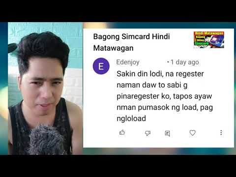 Bagong Biling Simcard tapos na Mag Register Ayaw Maloadan