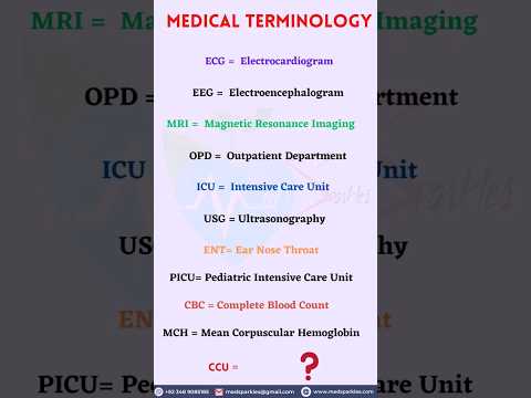 Very Important Medical Terminologies every Medical Student must know #medical #terminology #shorts
