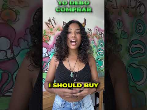 Learn The Verb TO BUY In SPANISH 💸💰- Common Verbs In Spanish 📝