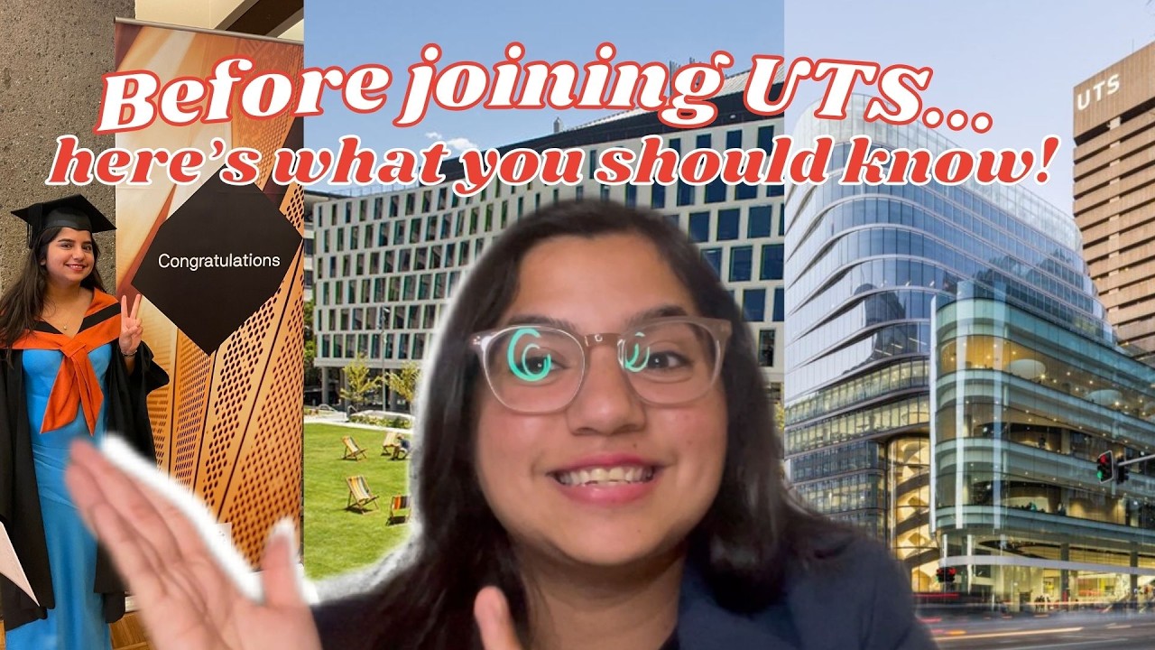 What I Wish I Knew Before Studying at UTS: Tips for New University Students 📚🎓