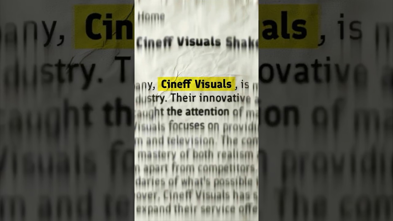 How to Do the “Text Match Cut” Effect in Seconds! 💥 #edit #aftereffectstutorial