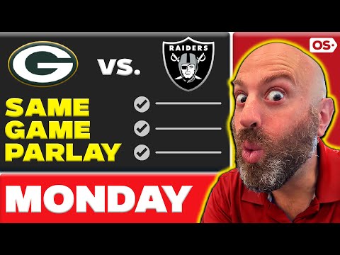 Packers-Raiders NFL Parlay Picks Today | Best NFL Same Game Parlay Bets | Week 5 MNF