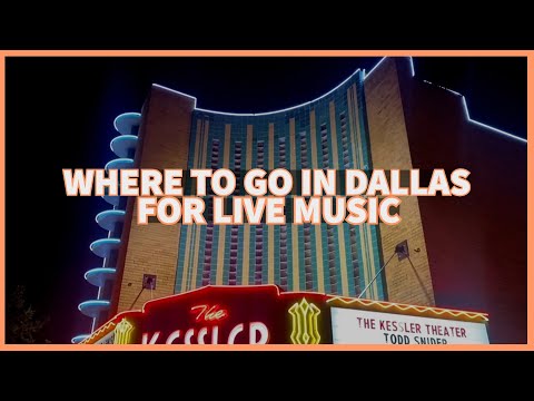Where to go in Dallas for live music