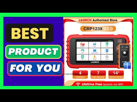 NEW LAUNCH CRP123X V2.0 OBD2 Scanner