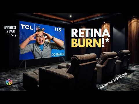 Brightest Mini-LED TV ever // TCL QM8 65" (2024) MINI-LED TV Review