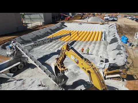 ADS StormTech SC-740 Install - Triangle Crossings Starkville, MS