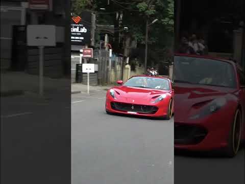 Ferrari 812 GTS Acceleration Sound! V12 🔥⚡️ #Ferrari #812GTS #V12