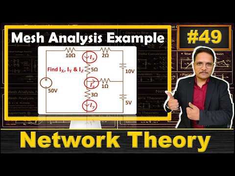 2 - Mesh Analysis in Network Theory: Solved Example and Detailed ...
